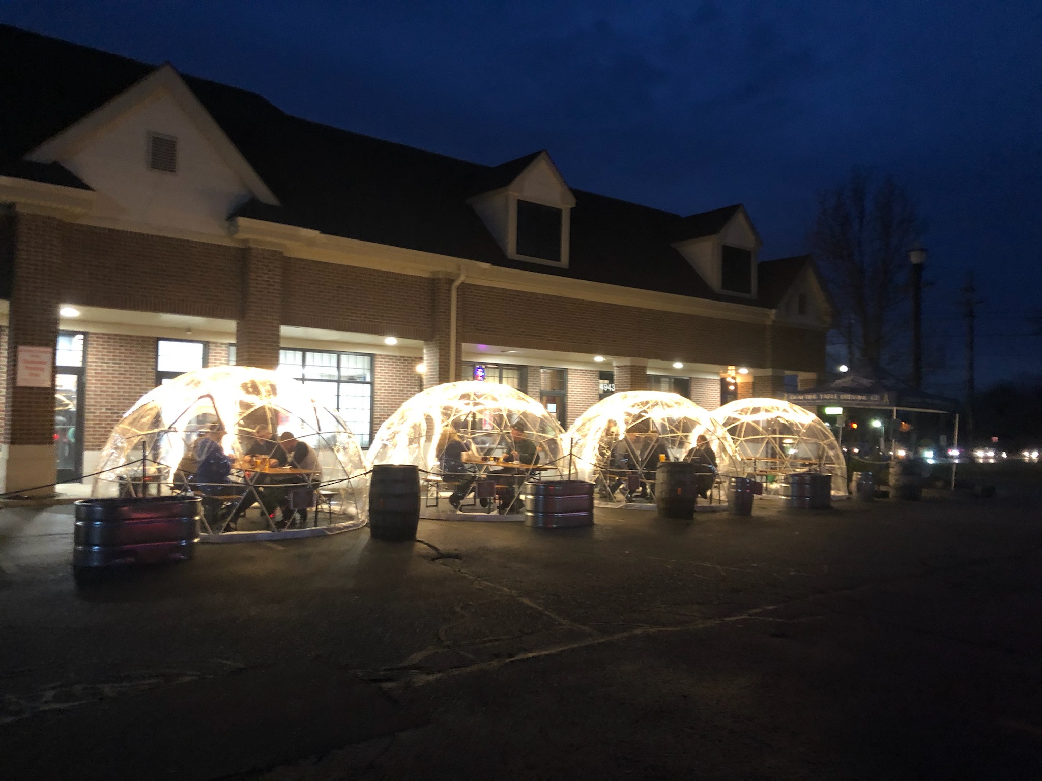 IGLOO SEATING | Drafting Table Brewing Company